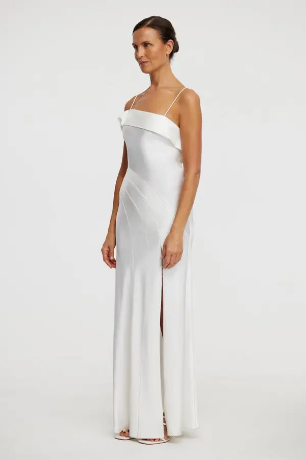 Acler Zetland Maxi Dress - Ivory