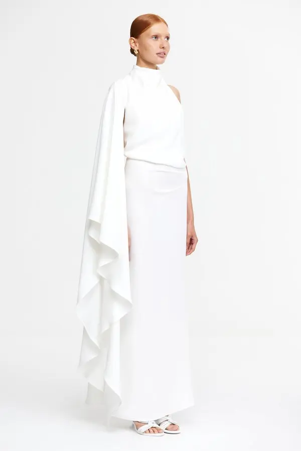 Acler Flintshire Maxi Dress - Ivory