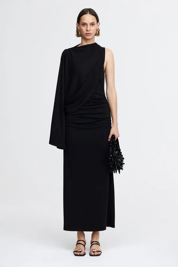 Acler Odder Midi Dress - Black