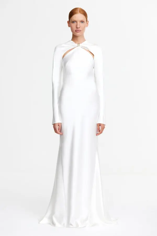 Acler Acre Gown - Ivory