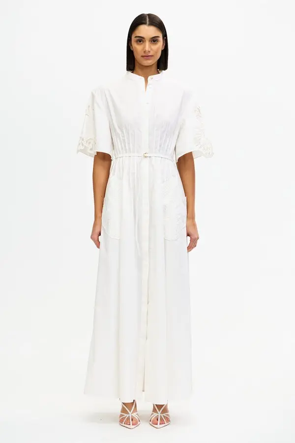 Acler Balwest Maxi Dress - Ivory