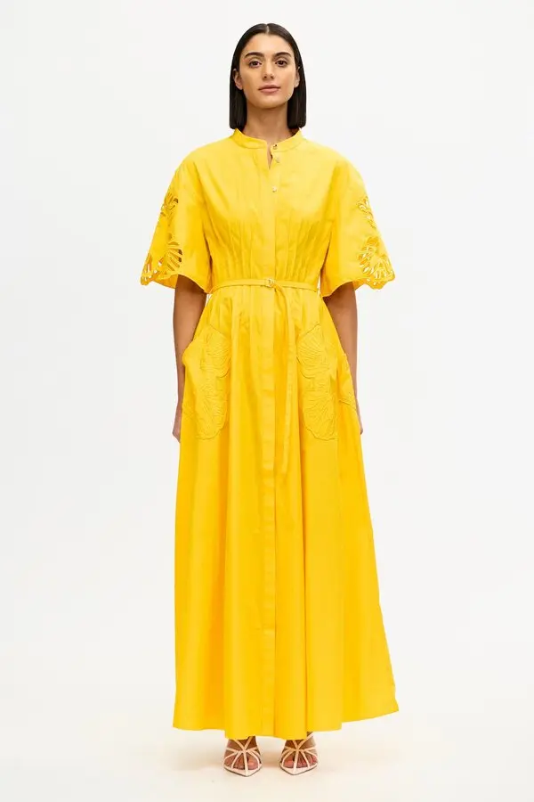 Acler Balwest Maxi Dress - Daffodil