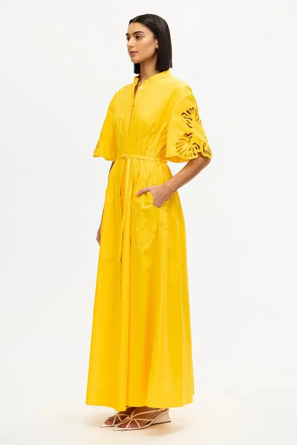 Acler Balwest Maxi Dress - Daffodil