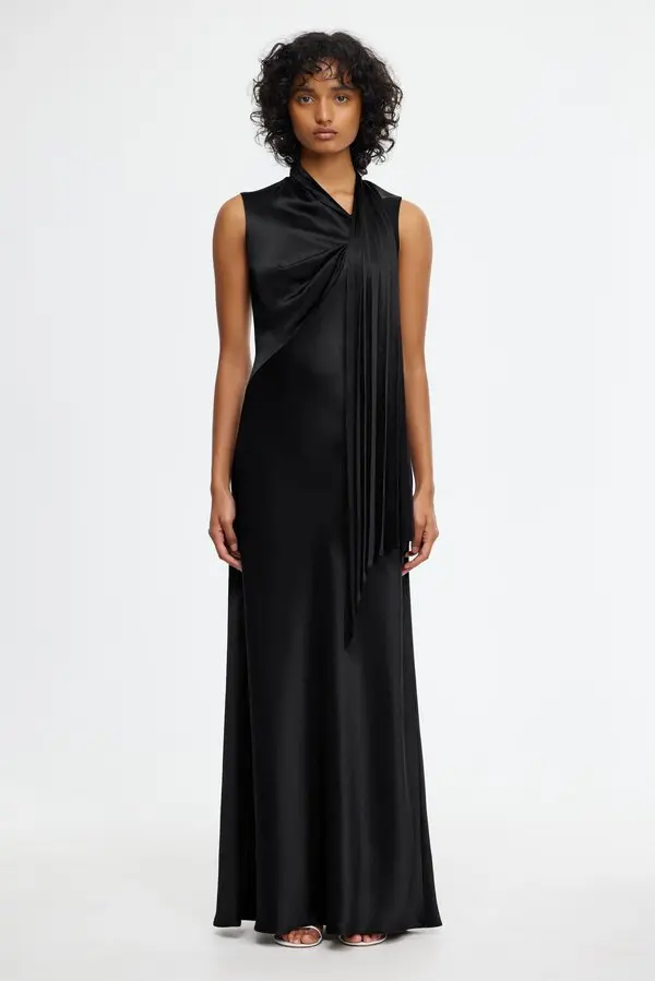Acler Jeffries Maxi Dress - Black