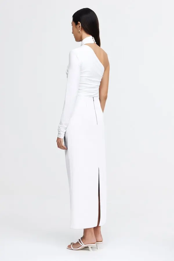 Acler Normanhill Midi Pencil Skirt - Ivory