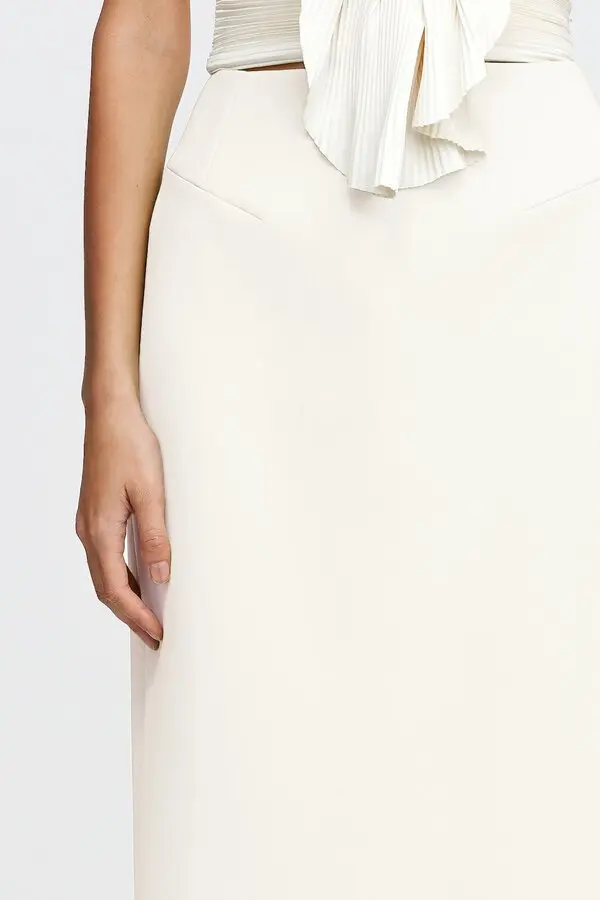 Acler Balderstone Skirt - Pearl