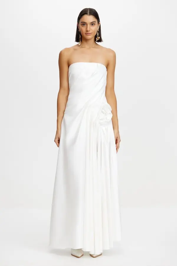 Acler Hawford Maxi Dress - Ivory