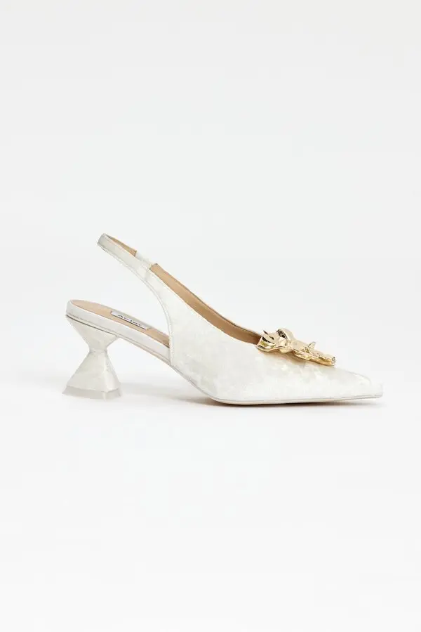 Acler Vondershire Heel - Ivory