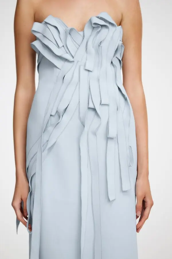 Acler Grovehill Strapless Midi Dress