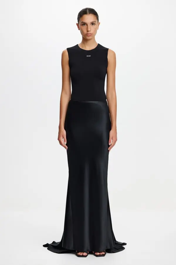 Acler Hourston Maxi Skirt - Black