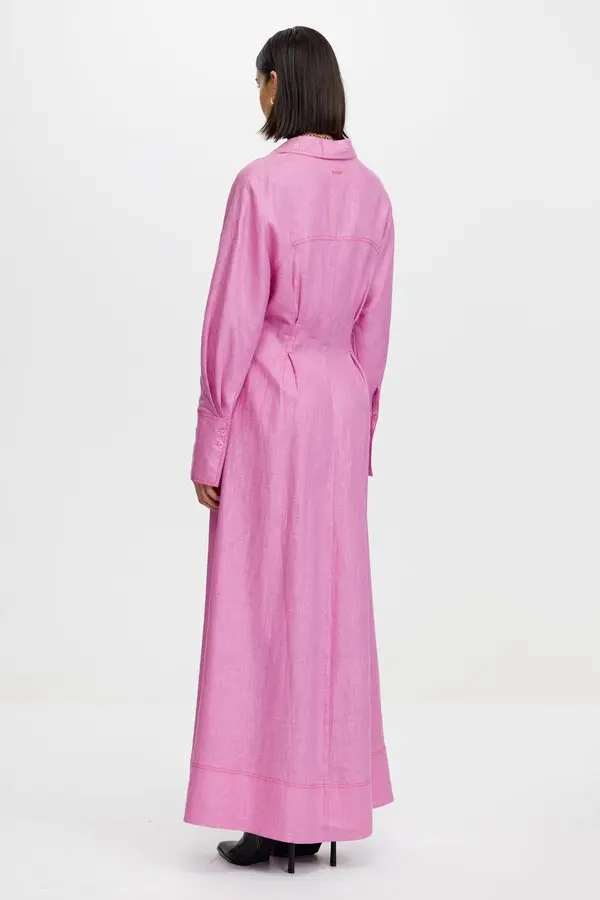 Acler Landore Maxi Shirt Dress