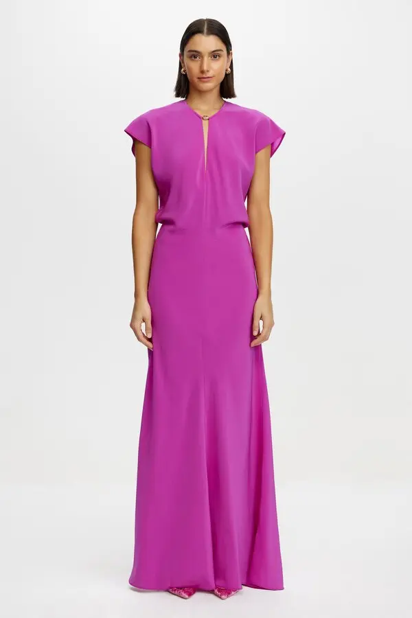 Acler Yarrow Maxi Dress - Amethyst