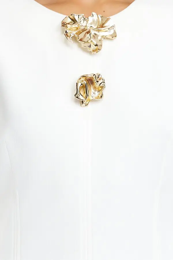 Acler Brotton Mini Dress With Gold Hardware