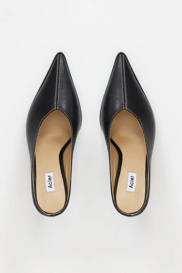 Acler Ocherson Mule - Black