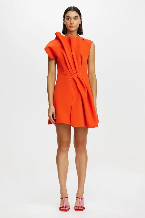 Acler Hawkley Mini Dress - Rosso