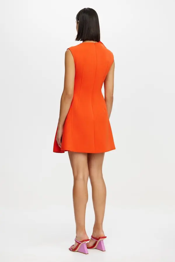 Acler Hawkley Mini Dress - Rosso