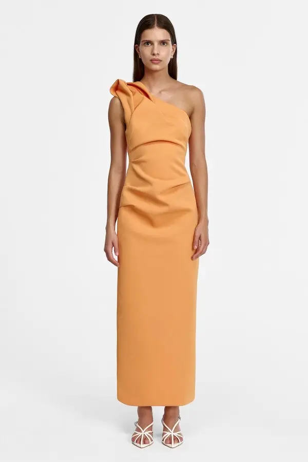 Acler Bracora Maxi Dress - Fanta