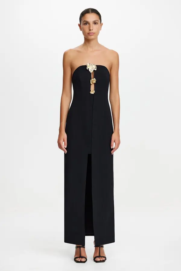Acler Hawick Maxi Dress - Black