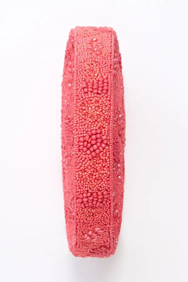 Acler Bead Birch Bag - Pomegranate