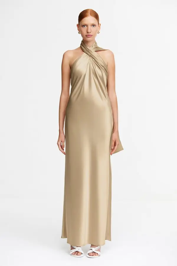 Acler Yewgreen Maxi Dress - Mist