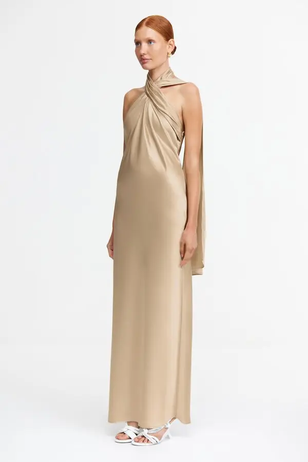Acler Yewgreen Maxi Dress - Mist