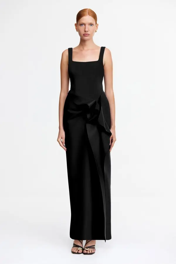 Acler Tuthill Midi Dress - Black