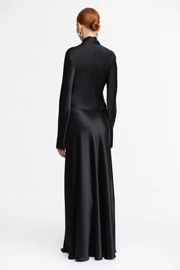 Acler Brosa Maxi Skirt - Black