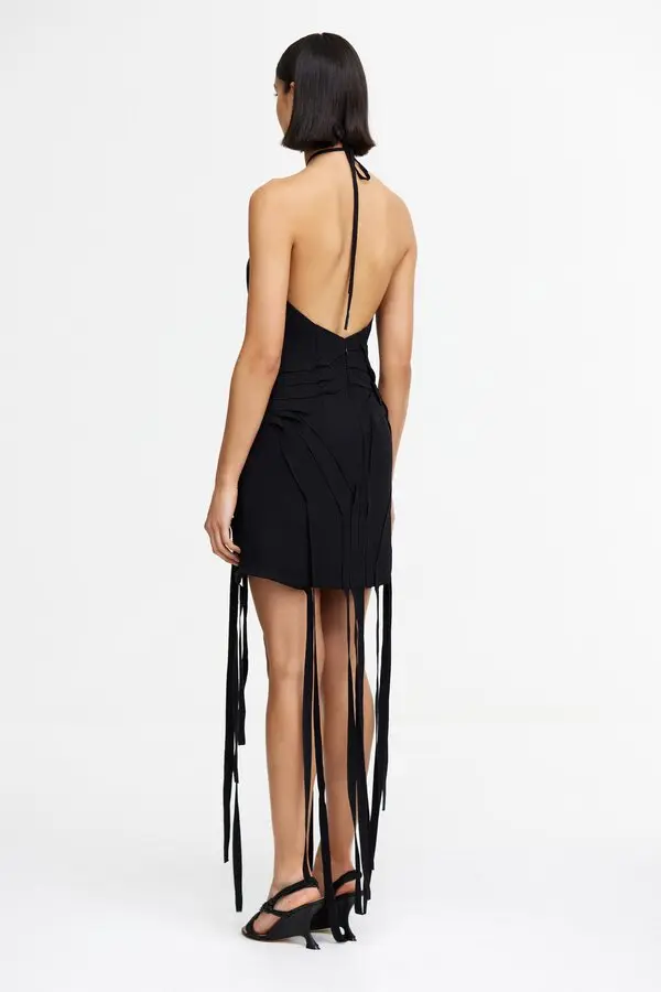 Acler Grovehill Mini Dress - Black