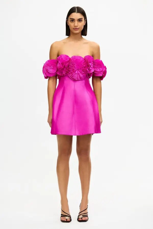 Acler Trusley Mini Dress - Violet