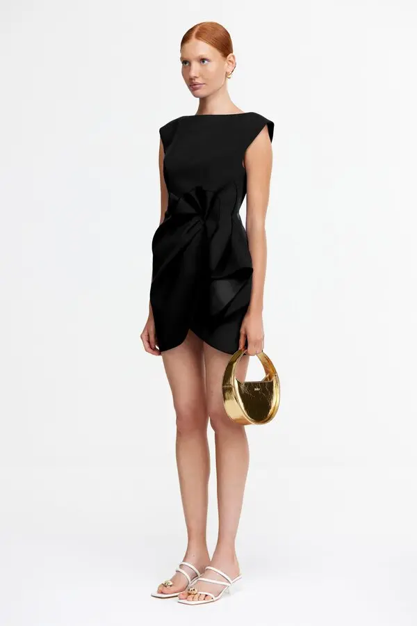 Acler Lamberton Mini Dress - Black