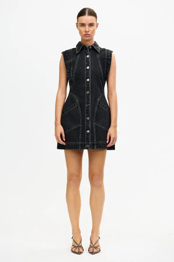 Acler London Mini Dress - Black