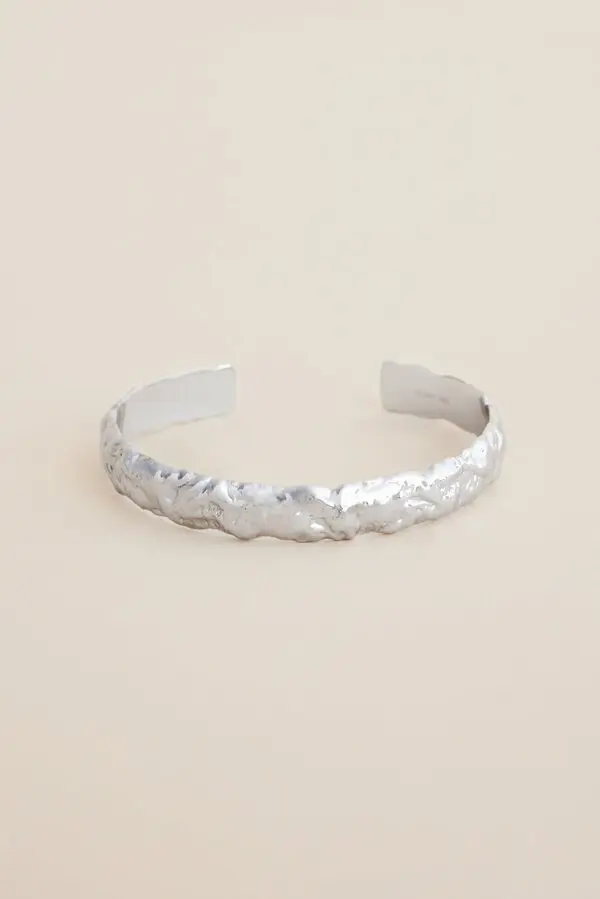 Acler Newberry Molten Bangle - Silver