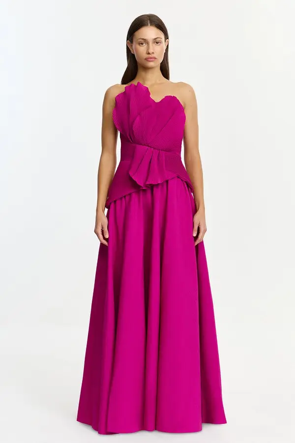 Acler Sageston Gown - Iris