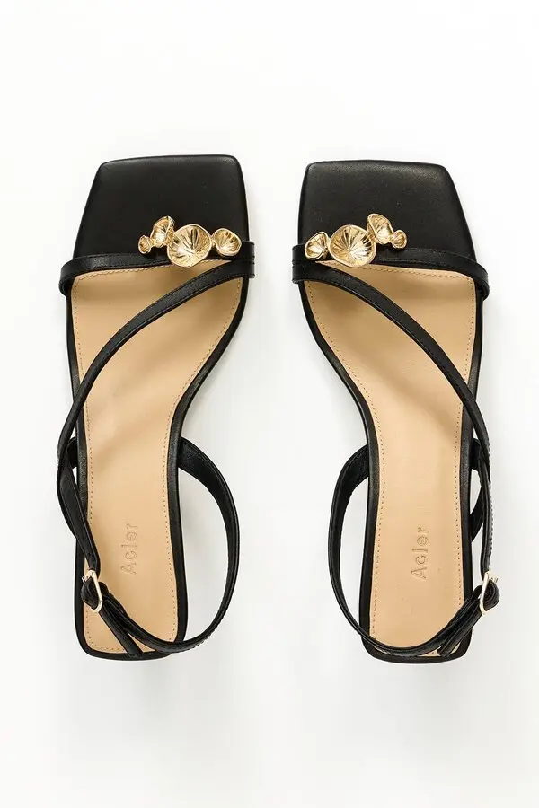 Acler Outfield Heel - Black