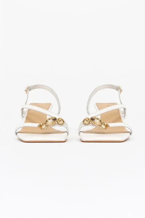 Acler Outfield Heel - Ivory