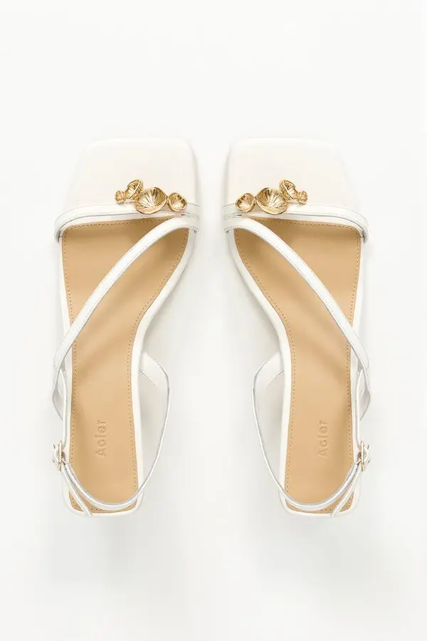 Acler Outfield Heel - Ivory