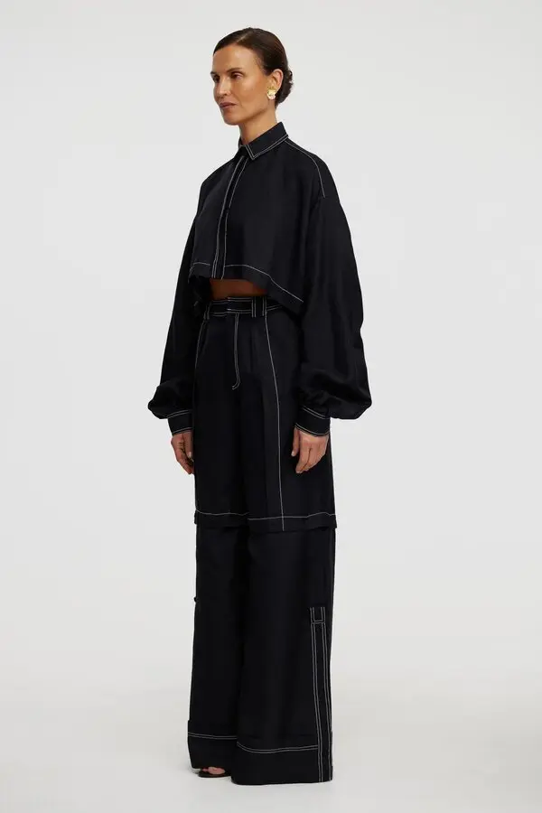 Acler Chapel Hill Convertible Wide-leg Pants