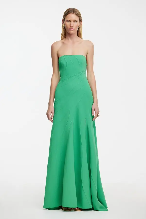 Acler Treven Gown - Clover