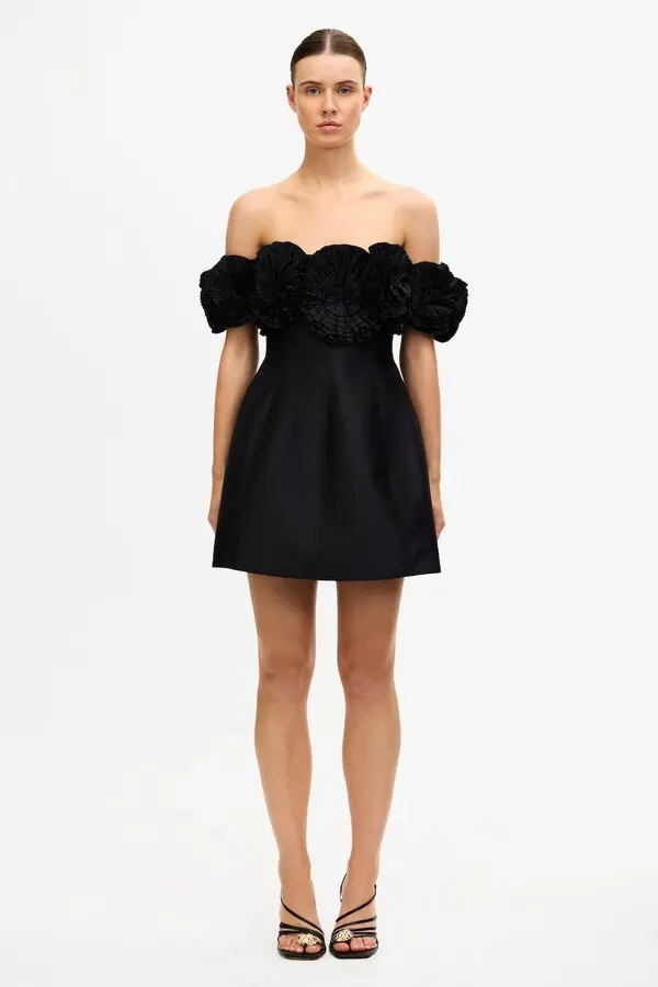 Acler Trusley Mini Dress - Black