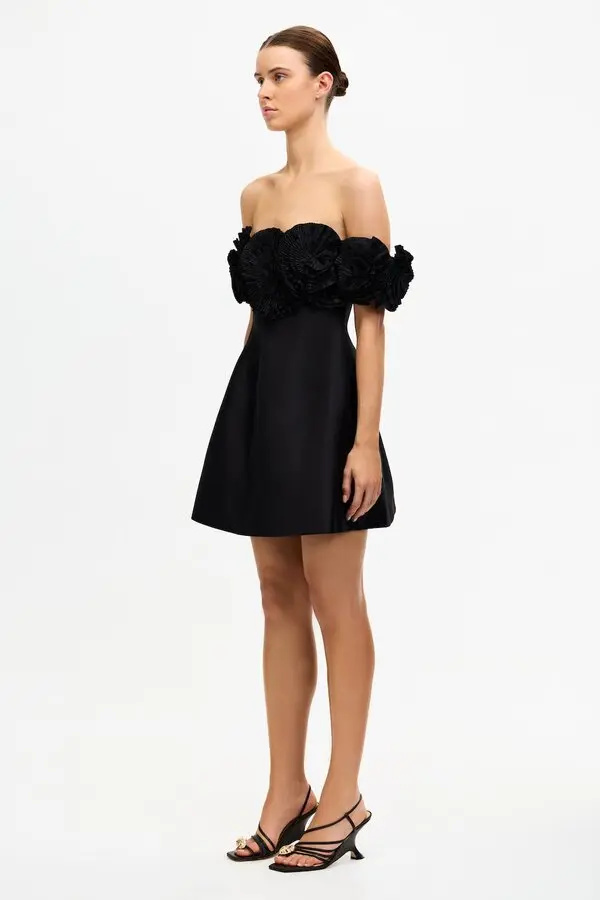 Acler Trusley Mini Dress - Black