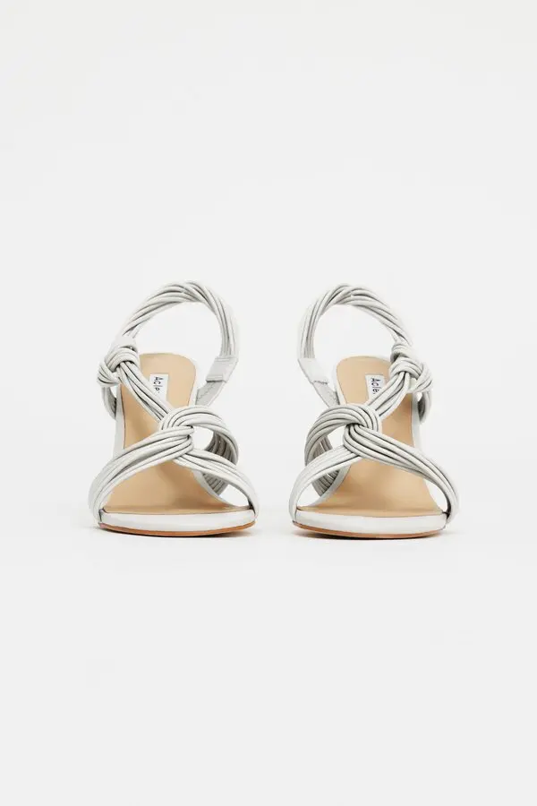 Acler Iverly Knot Wedge Sandals