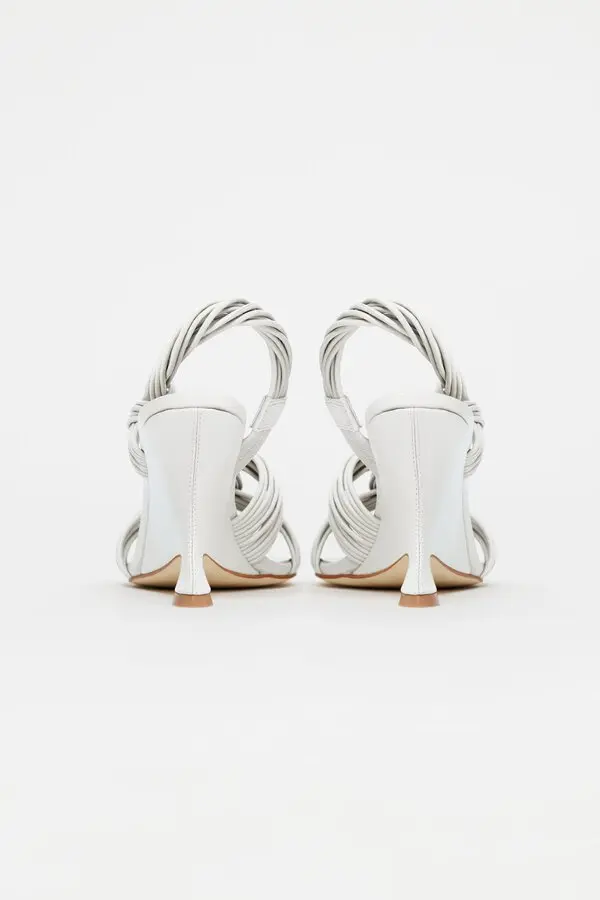Acler Iverly Knot Wedge Sandals