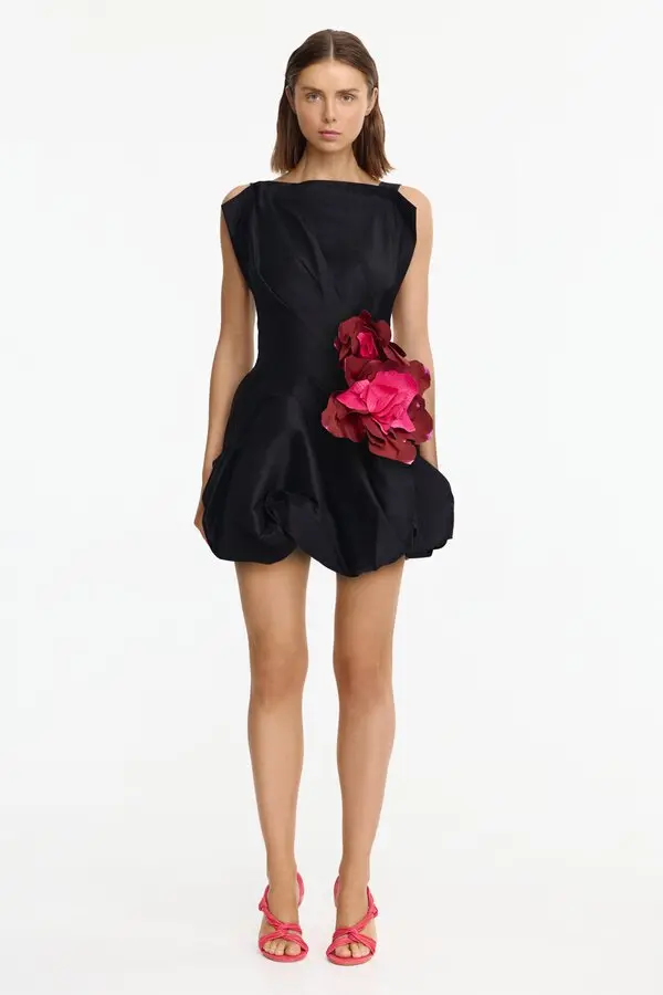 Acler Falldon Mini Dress - Black