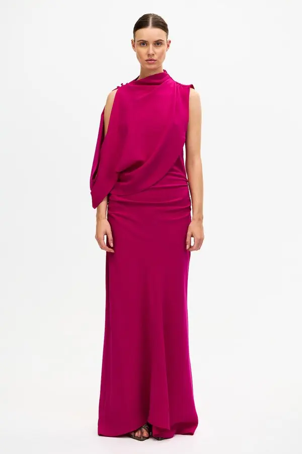 Acler Wilcott Maxi Dress - Iris
