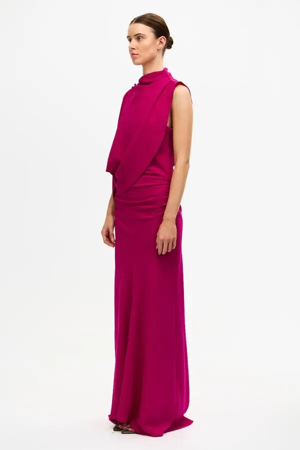Acler Wilcott Maxi Dress - Iris