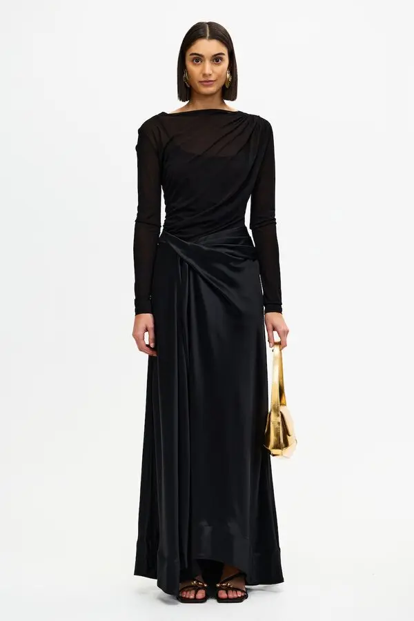 Acler Hertfordshire Maxi Dress - Black