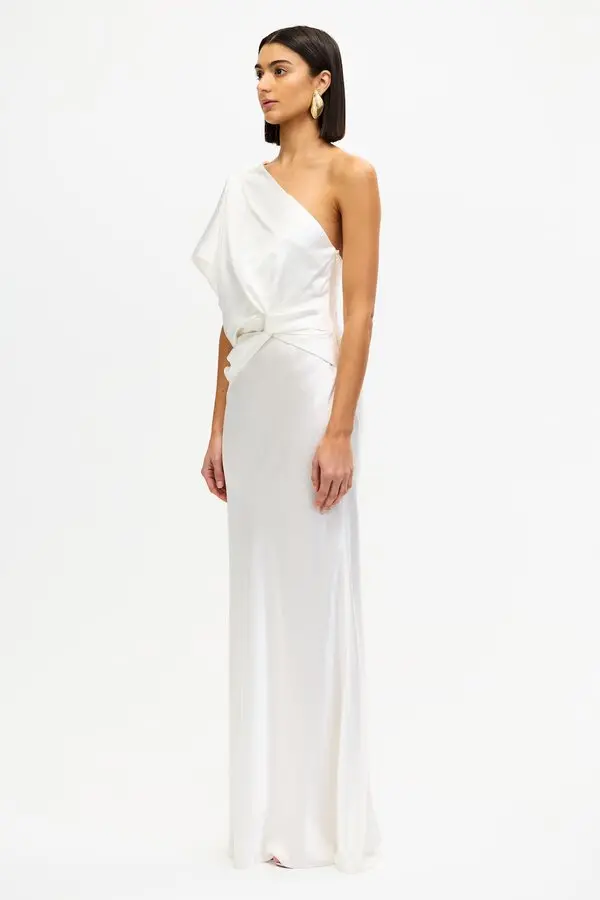 Acler Novalea Maxi Dress - Ivory