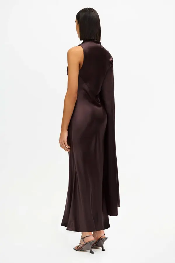 Acler Ropley Maxi Dress - Cocoa