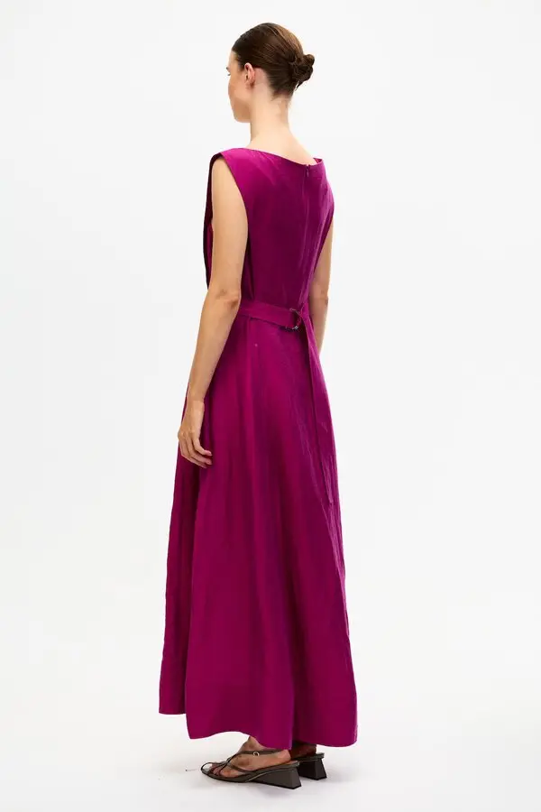 Acler Salle Maxi Dress With Gold Hardware