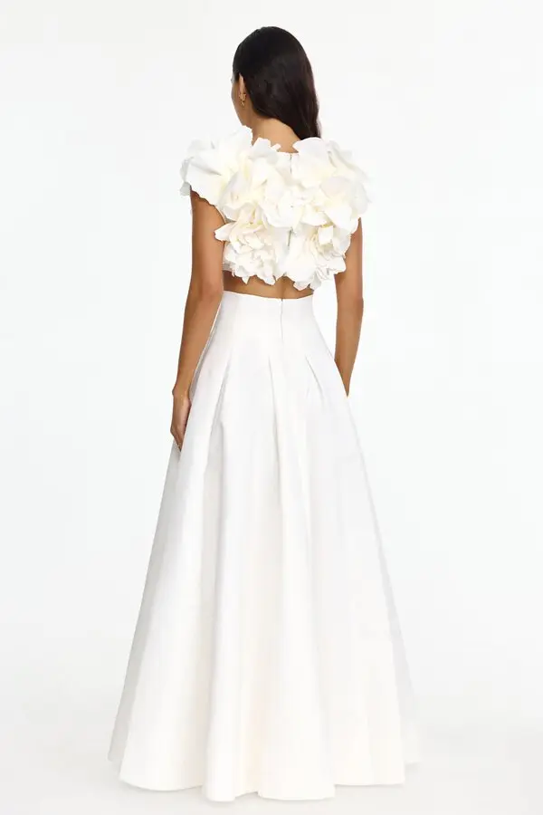 Acler Jackhill Top - Ivory